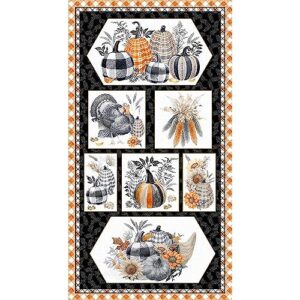 blank quilting fabrics harvest classics fall pumpkins panel