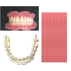 dentures fake teeth diy kit easy and convenient diy fake teeth repair missing teeth or diy full denture kit fake teeth top and bottom temporary fake teeth