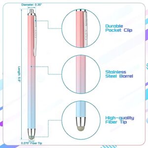 Stylus Pens for Touch Screens, 6 Pack High Sensitivity Capacitive Stylus for iPad iPhone Samsung Galaxy and Tablets, Extra 6 Replacement Tips