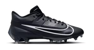 nike vapor edge elite 360 2 da5457-010 black-white-dark smoke grey men's football cleats 14 us