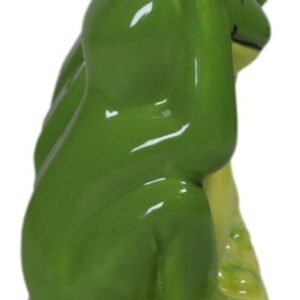 Ebros Gift See Hear Speak No Evil Pond Green Frogs Trio Toothpick Holder Salt And Pepper Shakers Set Frog Toad Amphibian Figurines Kitchen Bar And Dining Table Decorative Collectibles