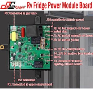 Qagea 3316348.900 Rv Refrigerator Power Module Board, Fridge Circuit/Control Board Replace 3316348.000 Compatible with Dometic DM2652; DM2662; DM2663; DM2852; DM2862; RM2451; RM2454; RM2551; RM2554