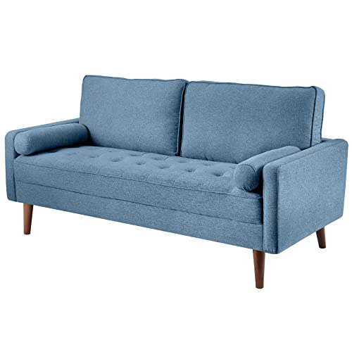 Koorlian 68inch Blue Small Couch Sofas