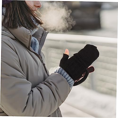 CLISPEED 1 Set Heated Gloves USB Warming Gloves Electric Warming Gloves Skiing Snowboarding Gloves Thermal Gloves Men Rechargeable Hand Warmers Sport Gloves Windproof Warm Gloves Hand Coat