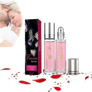 txmalor 2pcs phero perfumes for women,venom scents pheromones for women,phero perfume for women, portable perfume long lasting female