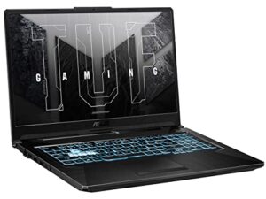 asus tuf gaming a17 17.3" full hd 144hz gaming notebook computer, amd ryzen 5 4600h 3ghz, 8gb ram, 512gb ssd, nvidia geforce gtx 1650 4gb, windows 11 home, graphite black