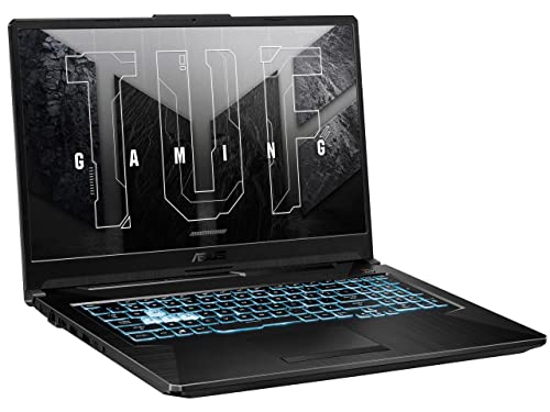 ASUS TUF Gaming A17 17.3" Full HD 144Hz Gaming Notebook Computer, AMD Ryzen 5 4600H 3GHz, 8GB RAM, 512GB SSD, NVIDIA GeForce GTX 1650 4GB, Windows 11 Home, Graphite Black