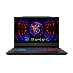 msi pulse15 laptop: intel core i7-13620h, geforce rtx 4060, 15.6" fhd 144hz, 32gb ddr5, 1tb nvme ssd, usb 3.2 gen1 type c w/dp, cooler boost 5, win 11 pro: black b13vfk-1263us