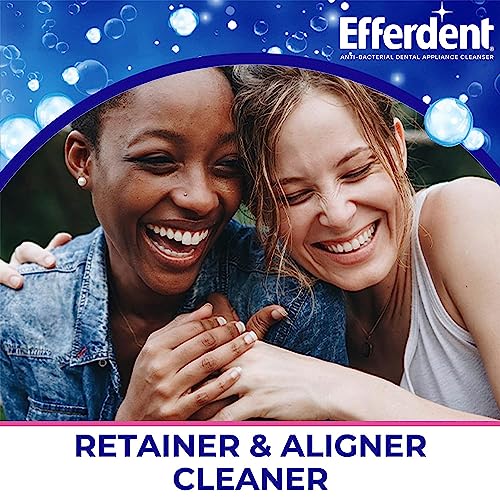 Efferdent Denture Cleanser Tablets, Complete Clean, Cleanser for Retainer and Dental Appliances, 44 Count, (Pack of 12)