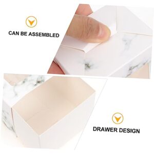 ULTECHNOVO 20Pcs Roll Packaging Box shipping box Nougat Cupcake Holders window Dirty bag Wedding Goodies bag bread box food cookie gift containers mini carton dessert container durian