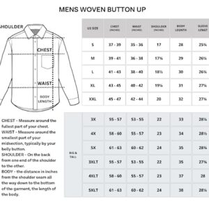 3-Pack: Mens Long Sleeve Button Up Down Shirt for Men Dress Shirts Slim Casual Plaid Clothing Clothes Pocket Cotton Collar Summer Outfit Fashion Top Tees Tshirt Lounge Camisa para Hombre - Set 3, XL