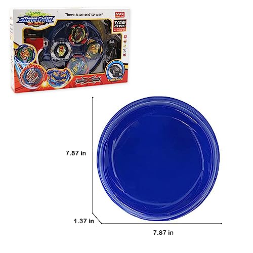 Esste Bey Battling Top Burst Stadium Battle Set, 4 Spinning Tops 2 Launchers 1 Arena Combat Game, Battling Game Toys Birthday Gifts for 8-12 Boys Children Kids