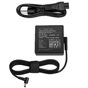 90w charger for asus monitor power cord asus rog strix pg279q pg279 pg279qz xg27uq pg259qn tuf gaming vg27aq vg32vqr vg35vq vivo aio v230i v230ic power adapter adp-90le b