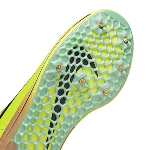 Nike Triple Jump Elite 2 Track & Field Jumping Spikes (M 10.5/W 12, Volt/Mint Foam/Vachetta Tan/Cave Purple)