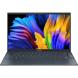 asus 2023 zenbook ultra-slim 14” fhd 400 nits ips laptop pc 8-core ryzen 7 5800h amd radeon graphics 16gb lpddr4 1tb nvme ssd wifi ac hdmi usb-c w/dp backlit keyboard windows 10 pro w/re usb