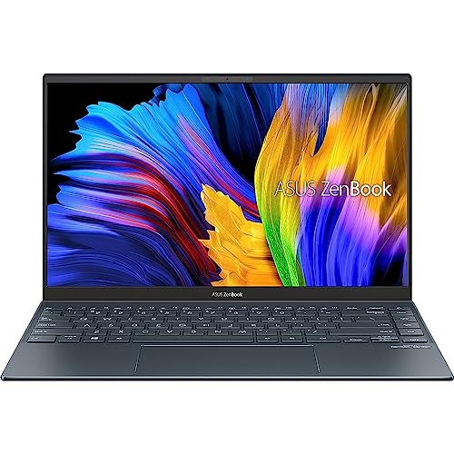 ASUS 2023 Zenbook Ultra-Slim 14” FHD 400 nits IPS Laptop PC 8-Core Ryzen 7 5800H AMD Radeon Graphics 16GB LPDDR4 1TB NVMe SSD WiFi AC HDMI USB-C w/DP Backlit Keyboard Windows 10 Pro w/RE USB