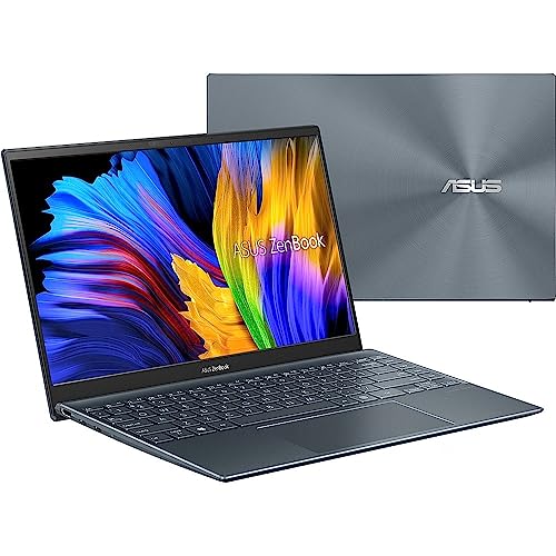 ASUS 2023 Zenbook Ultra-Slim 14” FHD 400 nits IPS Laptop PC 8-Core Ryzen 7 5800H AMD Radeon Graphics 16GB LPDDR4 1TB NVMe SSD WiFi AC HDMI USB-C w/DP Backlit Keyboard Windows 10 Pro w/RE USB