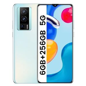 exachat k60 pro 5g unlocked smartphone, 6gb+256gb android 13 phones 6.7" fhd+display 120hzd 64mp ai camera unlocked cell phone 5500mah 4g 5g dual sim/face id/gps