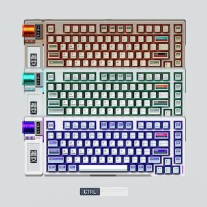 KEEBMONKEY Keytok CTRL Semi-Transparent Keycap Set (Purple)