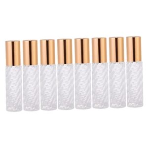 fomiyes perfum 10pcs perfume mini lip gloss roller bottle refillable container perfume roller bottles rolling balls roll-on bottles essential oil essential oil bottle multifunction