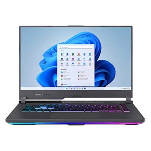 asus rog strix g15 15.6" 144hz fhd gaming laptop 2023, amd ryzen 7 4800h 8-core, 32gb ddr4, 1tb ssd, nvidia geforce rtx 3060 6gb, rgb backlit keyboard, dts audio, wifi 6, windows 11 pro, cou 32gb usb