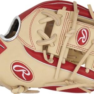 Rawlings | HEART OF THE HIDE R2G Baseball Glove | Right Hand Throw | 11.5" - Pro I-Web | Camel/Scarlet