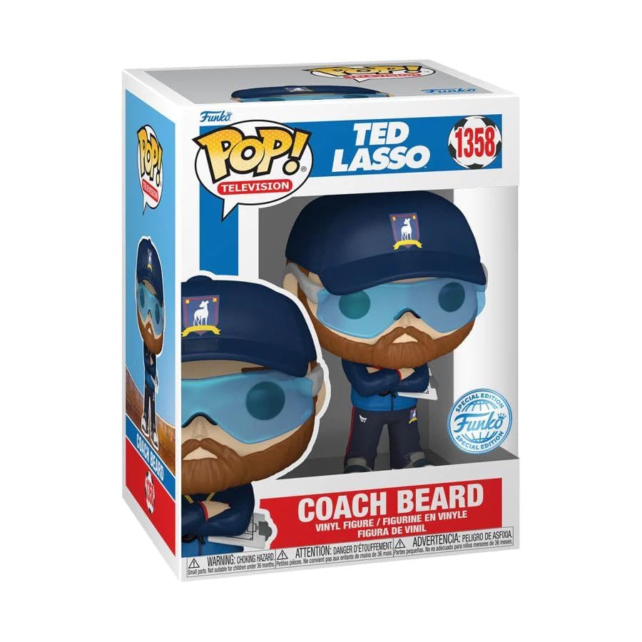 Funko Pop! Tv: Ted Lasso - Coach Beard (Exc), Collectible Vinyl Figure - 66247