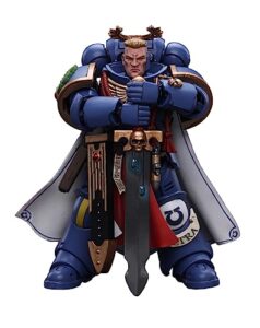 hiplay joytoy warhammer 40k ltramarines primaris captain with power sword and plasma pistol 1:18 scale collectible action figure