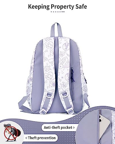 kibachev Backpack for Women Cute Backpack College Backpack With Laptop Compartment Aesthetic Backpack Kawaii Backpack