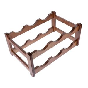 veemoon solid wood wine rack wine storage stand wine cabinet organizer water bottle holder stand liquor cabinet for home table top wine rack show racks for floor red wine display rack