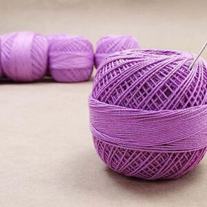 S2J Lot of 10 Pcs Anchor Cotton Crochet Knitting Thread Tatting Yarn Embroidery Ball