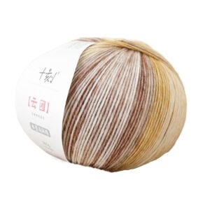 200g/ball wool cotton acryilc yarn gradient rainbow color autumn winter sweater scarf hat hand knitting crochet (color : yt07)