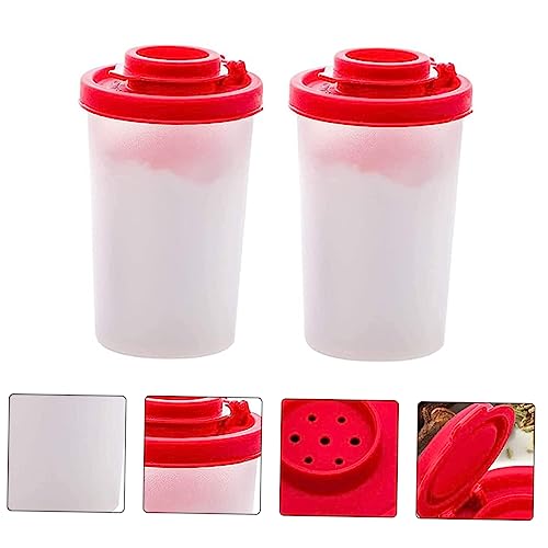 Jalepeño Pepper 2pcs Pepper Shaker Seasoning Jars Plastic Pepper Plastic Bottle Metal Clear Plastic Mini Plastic s Seasoning s Kitchen Supplies