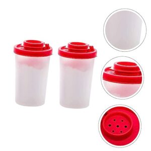 Jalepeño Pepper 2pcs Pepper Shaker Seasoning Jars Plastic Pepper Plastic Bottle Metal Clear Plastic Mini Plastic s Seasoning s Kitchen Supplies