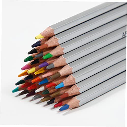 PLAFOPE Color Pencils 1 Set 48 Highlighter Pencil Blending Pencil Pencils Wood Colouring Pencils Oily Pencils Art Pencils Coloring Pencils Mix Set Shading Pencils Artist