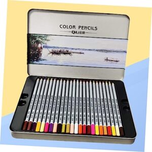 PLAFOPE Color Pencils 1 Set 48 Highlighter Pencil Blending Pencil Pencils Wood Colouring Pencils Oily Pencils Art Pencils Coloring Pencils Mix Set Shading Pencils Artist