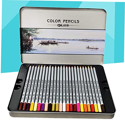 PLAFOPE Color Pencils 1 Set 48 Highlighter Pencil Blending Pencil Pencils Wood Colouring Pencils Oily Pencils Art Pencils Coloring Pencils Mix Set Shading Pencils Artist