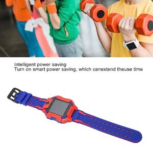 Yoidesu Kids Smart Watch, Boys Girls with Games Camera, 1.44 Touch Screen, Music Player Video Recorder, Alarm Clock Calculator Flashlight, Electronic Learning Education Toys (Red)