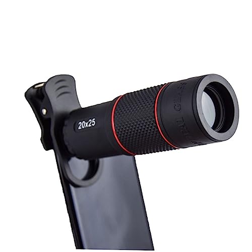 Mikikit Smart Phone 1pc Smartphone Phones Telephoto Lens Cell Phone Accessories 20 Telephoto Lens Cell Phone Telescope Telephone Camera Lens 20x Phone Telephoto Lens