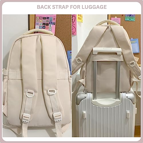 ENYNN Kawaii Backpack Cute Backpack Aesthetic Backpack Large Capacity Backpack for Women Cute Backpack for Travel