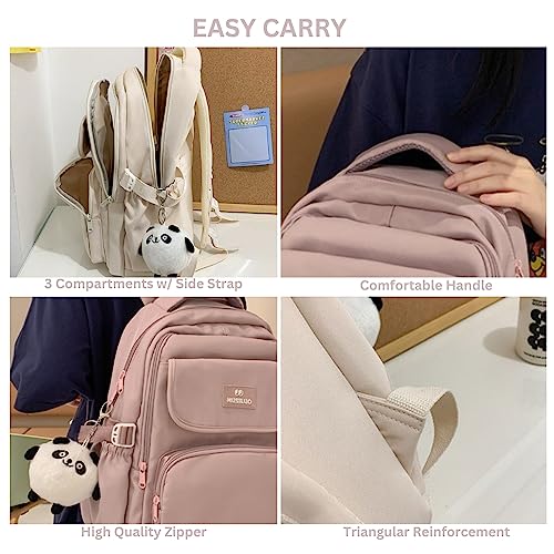 ENYNN Kawaii Backpack Cute Backpack Aesthetic Backpack Large Capacity Backpack for Women Cute Backpack for Travel