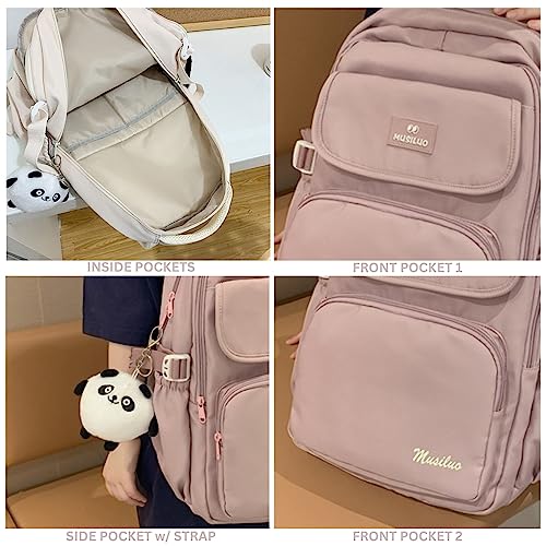 ENYNN Kawaii Backpack Cute Backpack Aesthetic Backpack Large Capacity Backpack for Women Cute Backpack for Travel