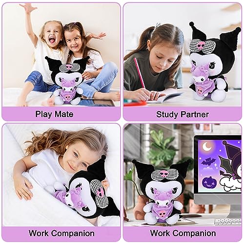 Montessori&USA Cute Anime Plush Figure Toy,Plush Dolls, Cartoon Soft Stuffed Animals,Girl Birthday Gift for Kids Children Fans（Mom and Baby）