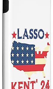 iPhone 7 Plus/8 Plus Lasso Kent' 24 Funny Usa Flag Sports 4th of July Election Case