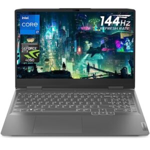 lenovo loq gaming laptop, geforce rtx 4050, intel core i7-13620h, 16" wuxga, 64gb ddr5 ram, 2tb pcie ssd, webcam, rj-45, wi-fi 6, windows 11 home, grey