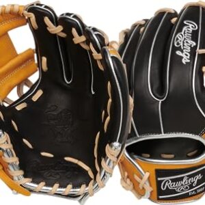 Rawlings | HEART OF THE HIDE R2G Baseball Glove | Right Hand Throw | 11.5" - Pro I-Web | Black/Tan