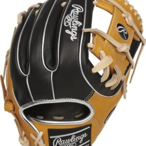 Rawlings | HEART OF THE HIDE R2G Baseball Glove | Right Hand Throw | 11.5" - Pro I-Web | Black/Tan