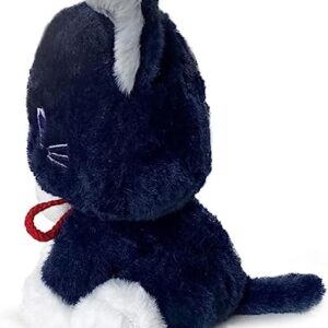 8.6inch Genshin Impact Cat plush Toy,Wanderer Cat Plush Stuffed Animal Plushies,Cute Genshin Impact Scaramouche Cat Plush Doll Stuffed Toy,Soft Scara Cat Plush Pillow for Kids Plush Figure Gift