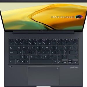 ASUS 2023 Zenbook Q420V 14.5” 2.8K OLED Touch Laptop PC 14-Core Intel i7-13700H Iris Xe Graphics 16GB LPDDR5 1TB NVMe SSD 2xThunderbolt4 WiFi 6E BT HDMI Webcam Backlit KB Windows 11 Home w/RE USB