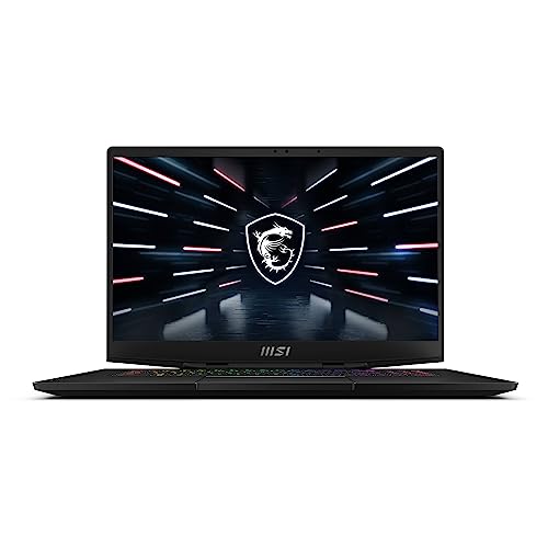 MSI GS77 Stealth 17.3" FHD 144Hz Gaming Laptop - 12th Gen Intel Core i9-12900H up to 5.0 GHz Processor, 64GB DDR5 RAM, 4TB NVMe SSD, GeForce RTX 3060 6GB GDDR6, Windows 11 Home, Black